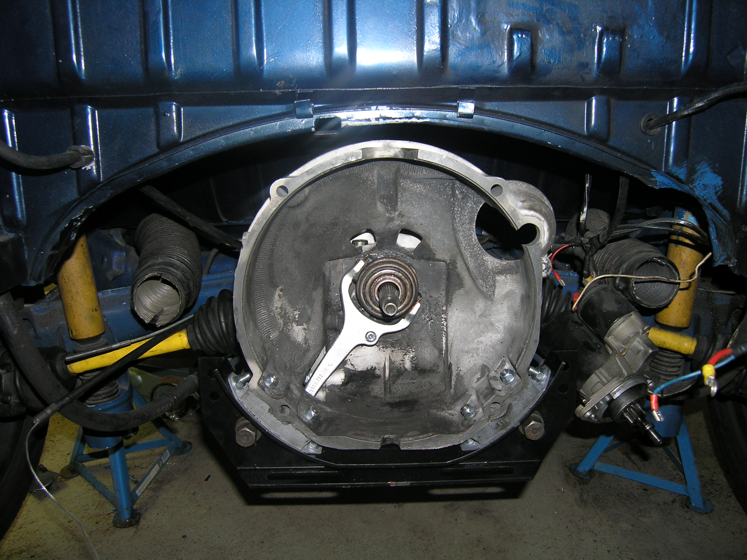VW Käfer Tuning - Getriebebau